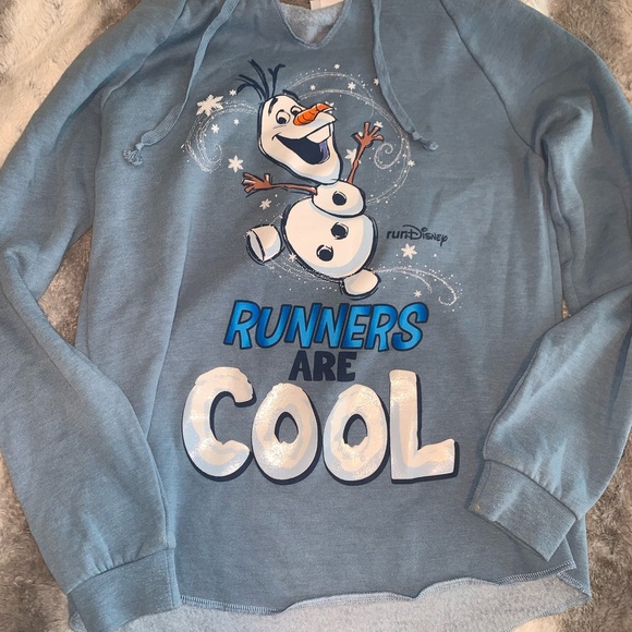 Disney | Sweaters | Disney Blue Olaf Sweater | Poshmark